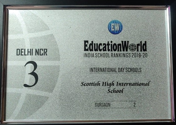 Exemplifying Excellence Again! Best School Award - Ranking 2019-20