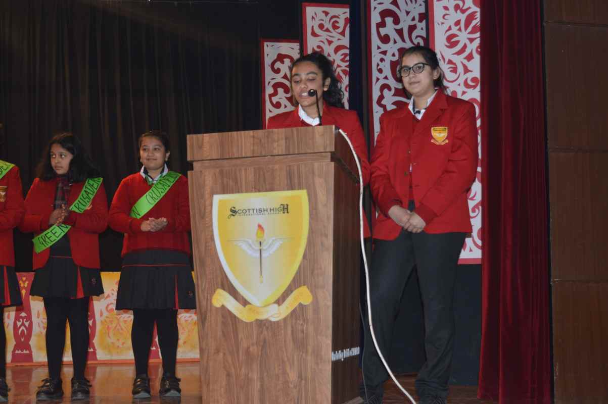 Annual presentation of eco-green club and expert talk
