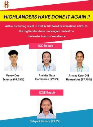 Outstanding scores in the ICSE and ISC Board examinations 2020-21