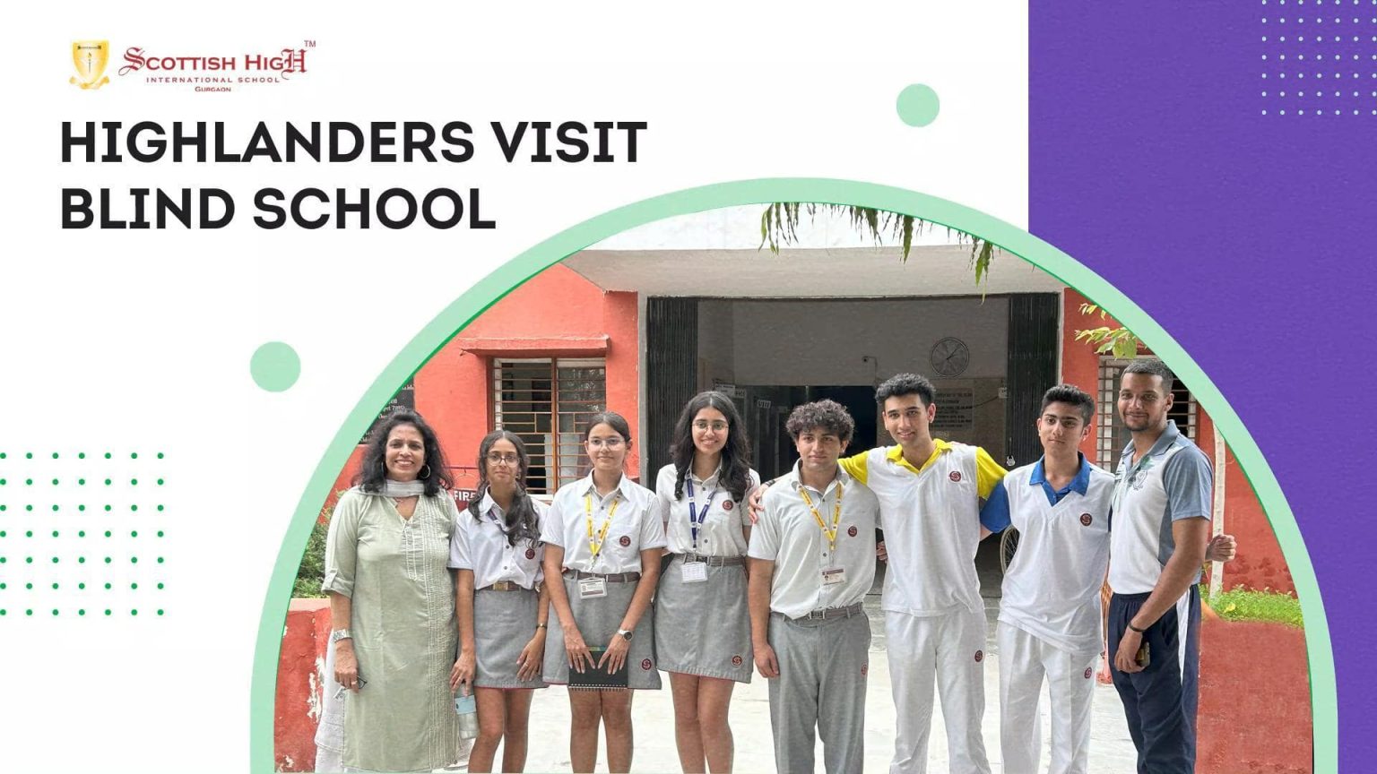 Scottish High received the Certificate - FIT INDIA School'