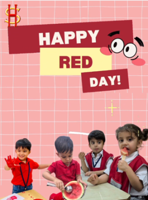 Red Colour Day at Scottish High International School